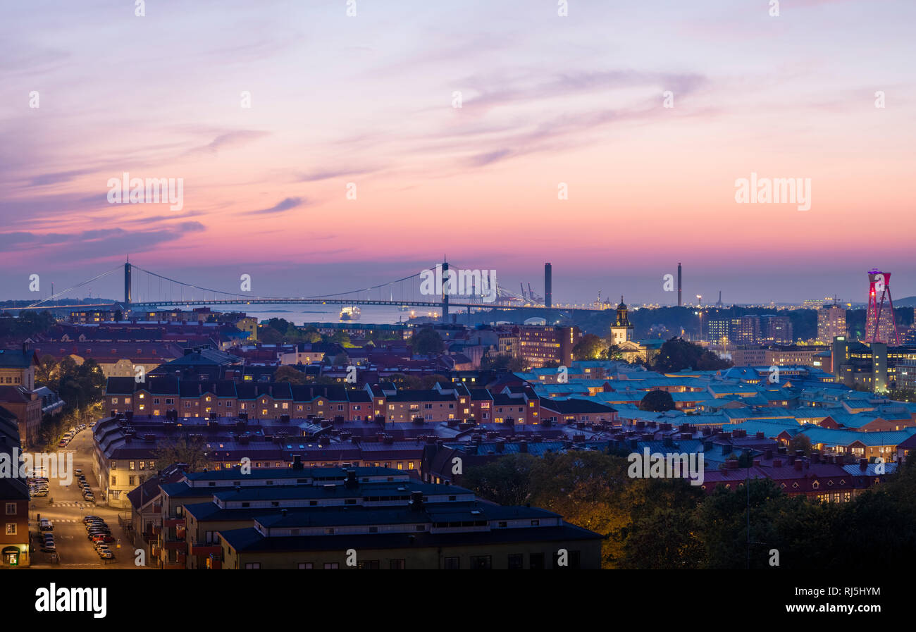 Gothenburg city alvsborg bridge hi-res stock photography and images - Alamy