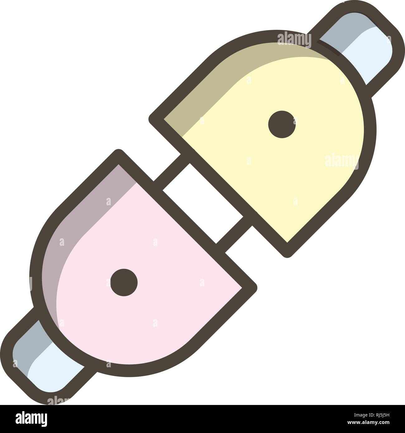 Plug Connector Vector Icon Sign Icon Vector Illustration For Personal ...