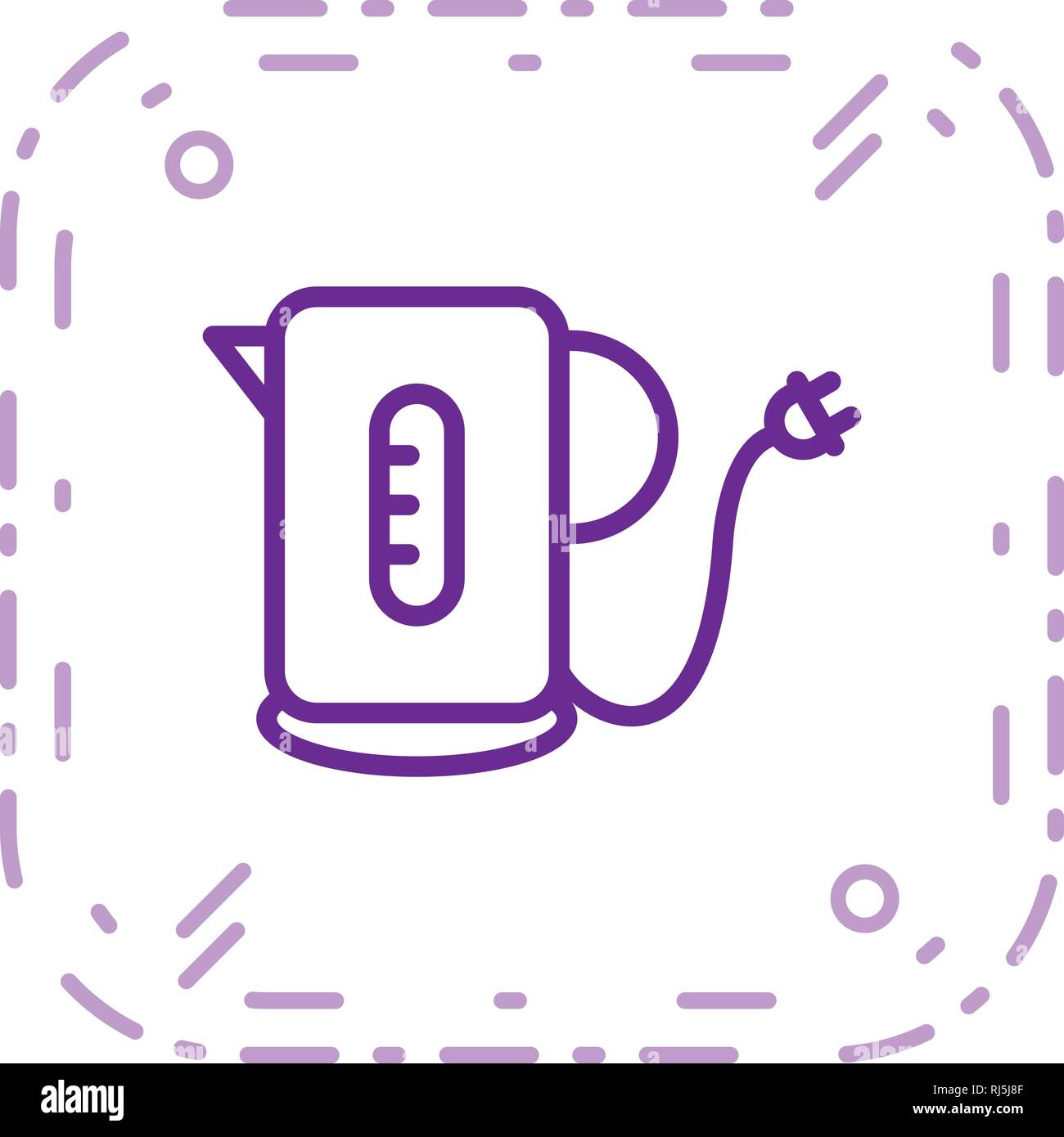 Kettle Vector Icon Sign Icon Vector Illustration For Personal And ...