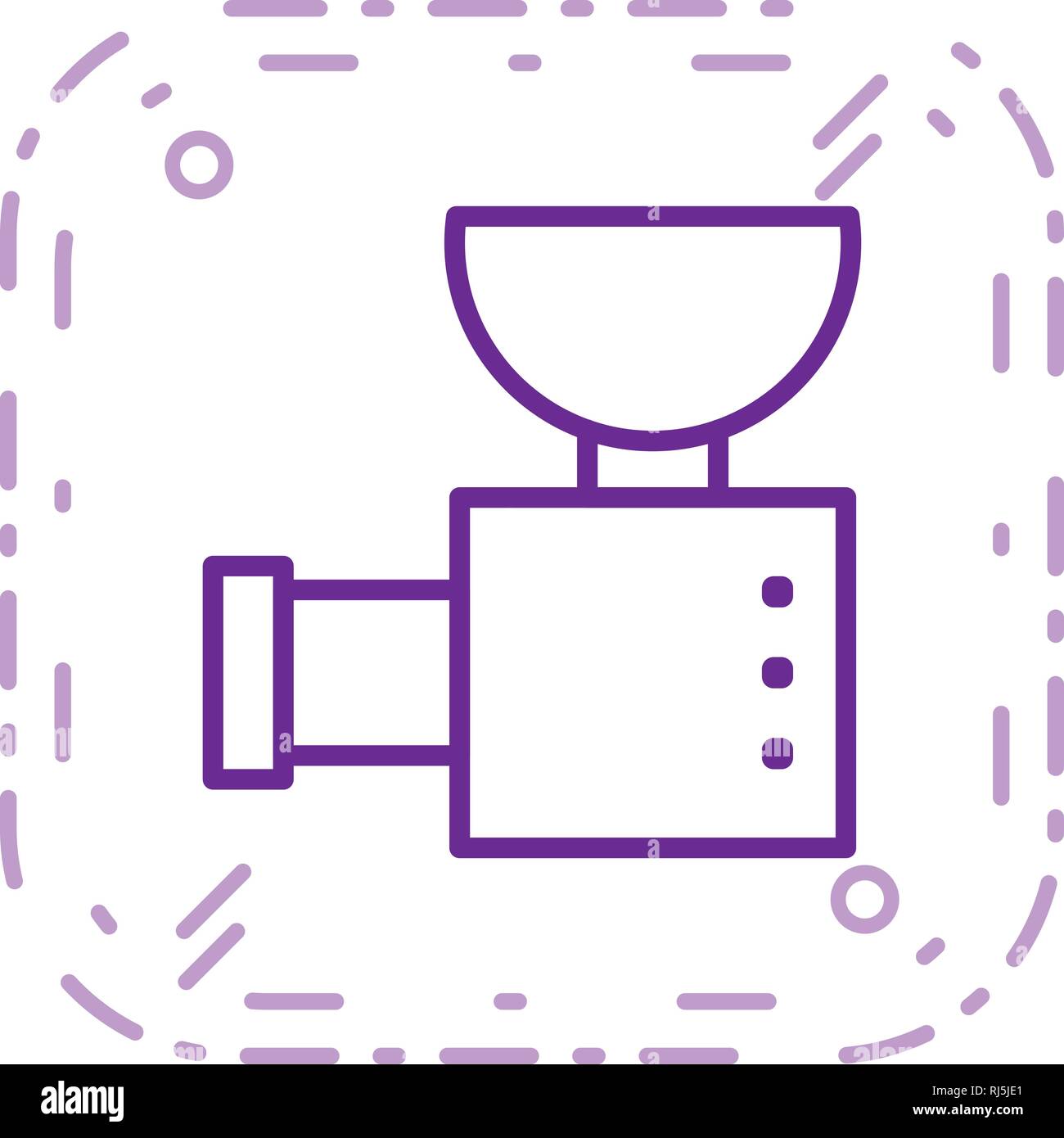 Meat Grinder Vector Icon Sign Icon Vector Illustration For Personal And ...