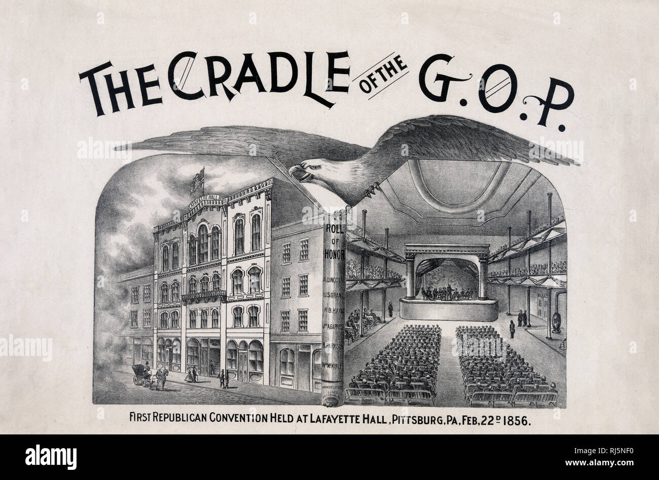 Republican convention hall hi-res stock photography and images - Alamy