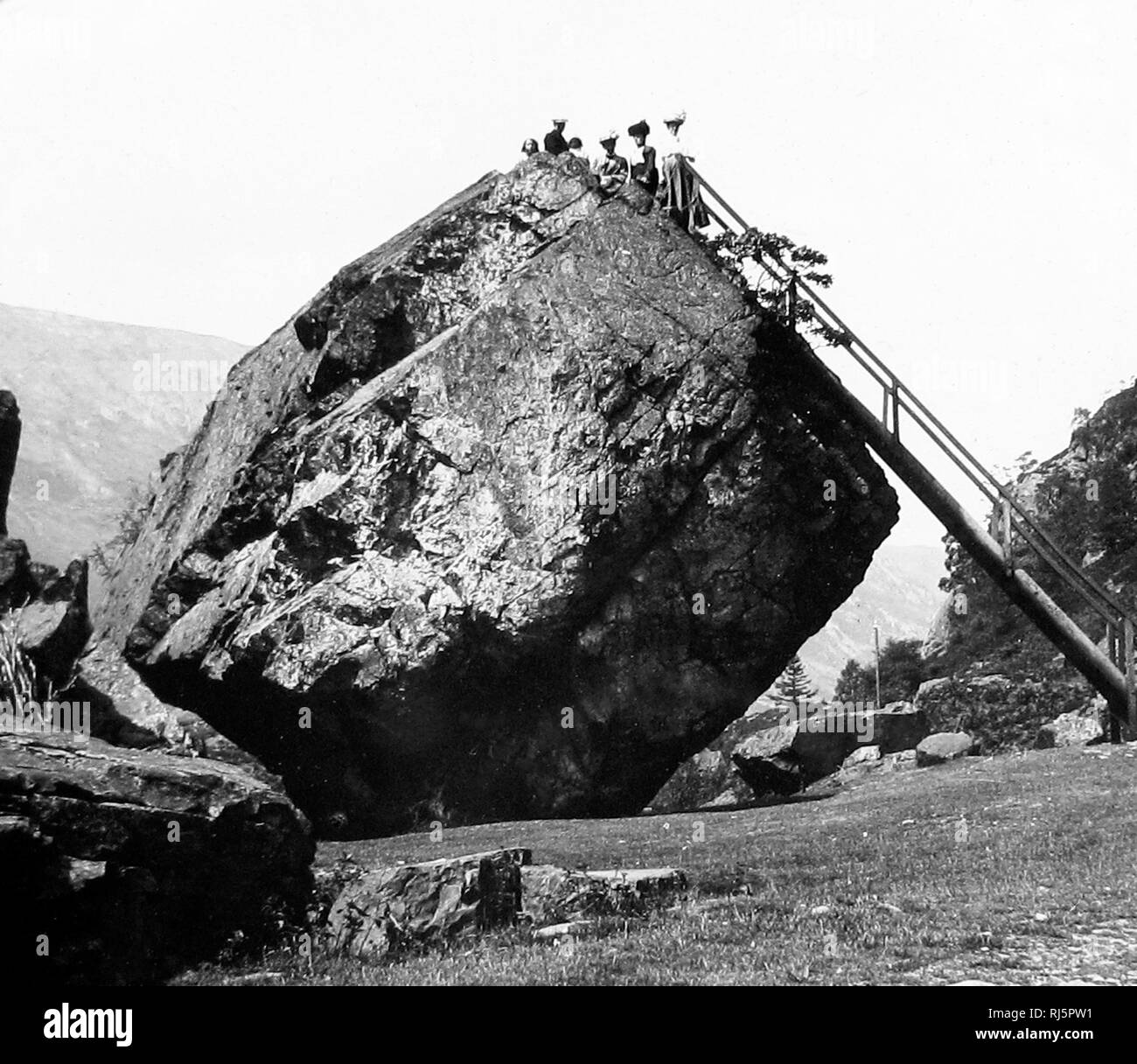 Bowder stone Black and White Stock Photos & Images - Alamy