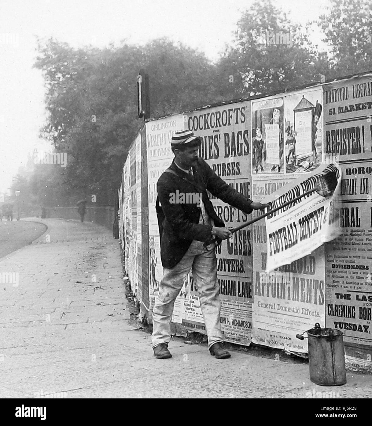 Bill poster hi-res stock photography and images - Alamy