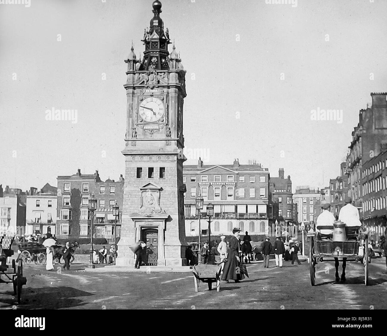 Edwardian clock tower hi-res stock photography and images - Alamy