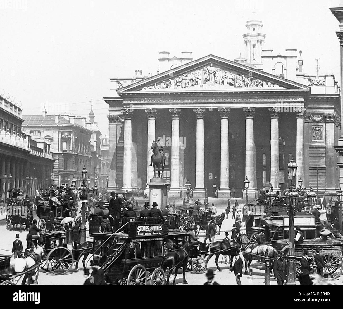 Royal Exchange, London Stock Photo - Alamy