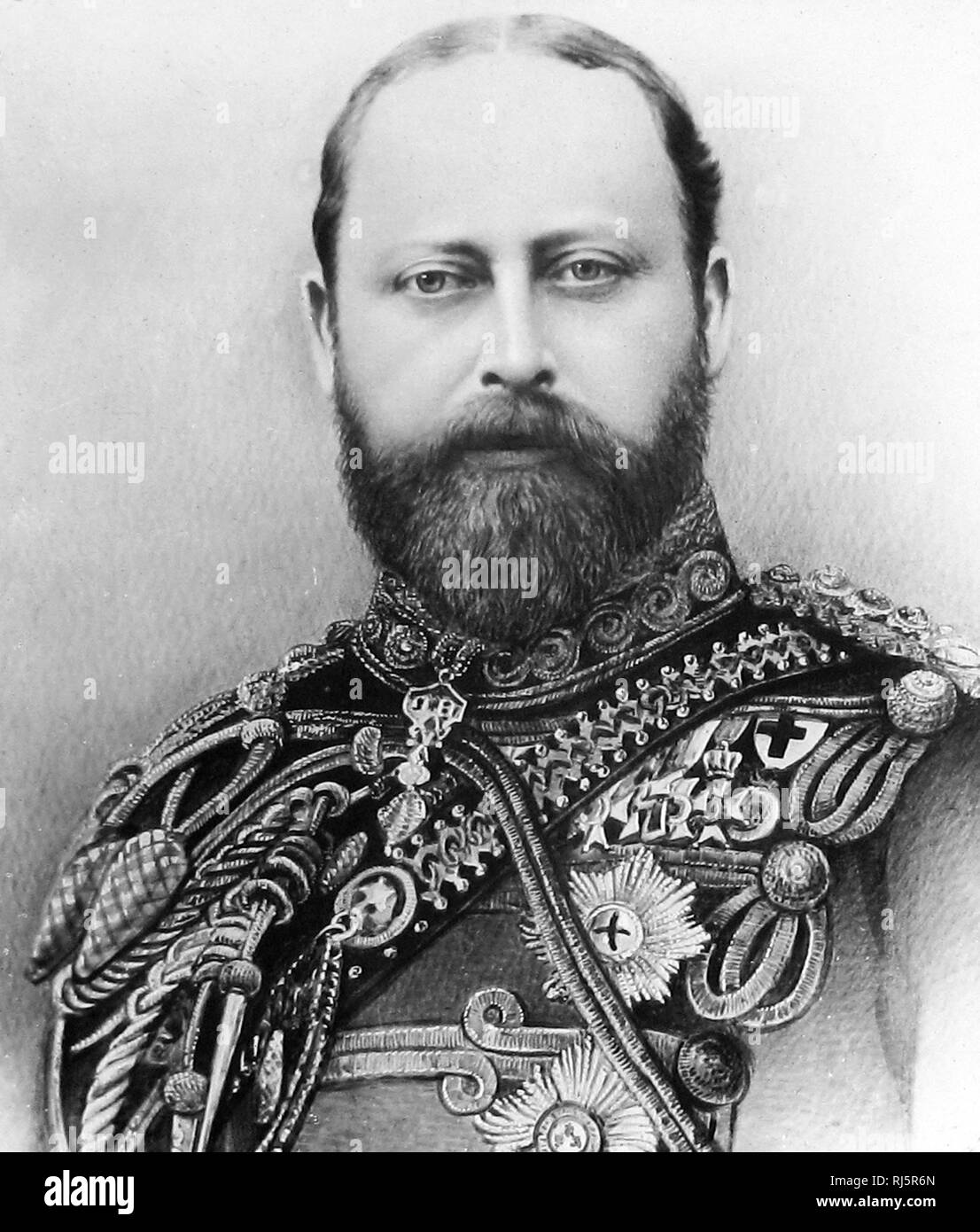 King Edward VII Stock Photo - Alamy