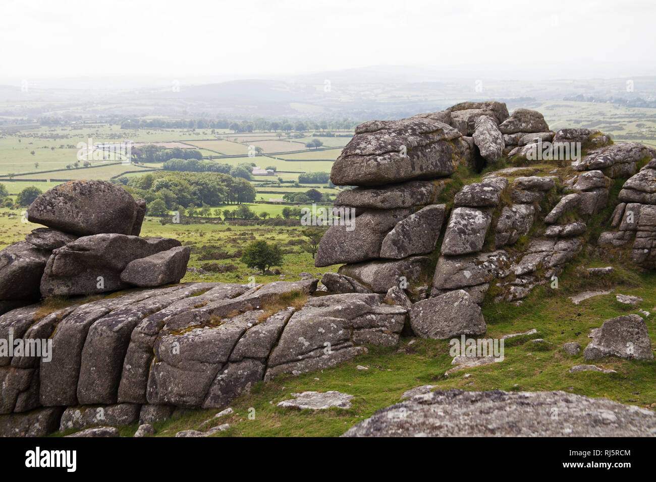 Pew Tor Dartmoor National Park Devon England UK Stock Photo - Alamy