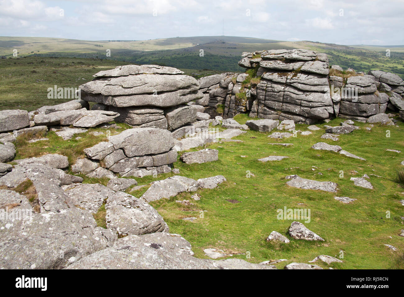 Pew Tor Dartmoor National Park Devon England UK Stock Photo - Alamy