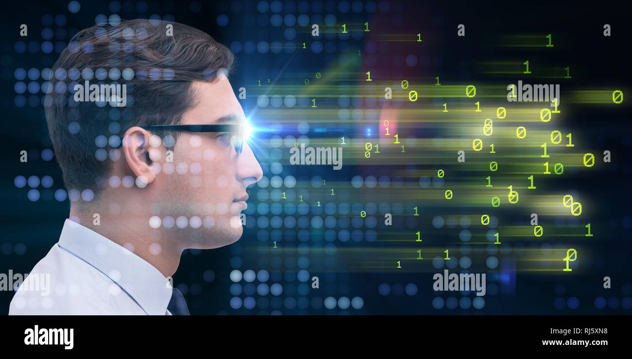 Cognitive computing and machine learning concept Stock Photo - Alamy