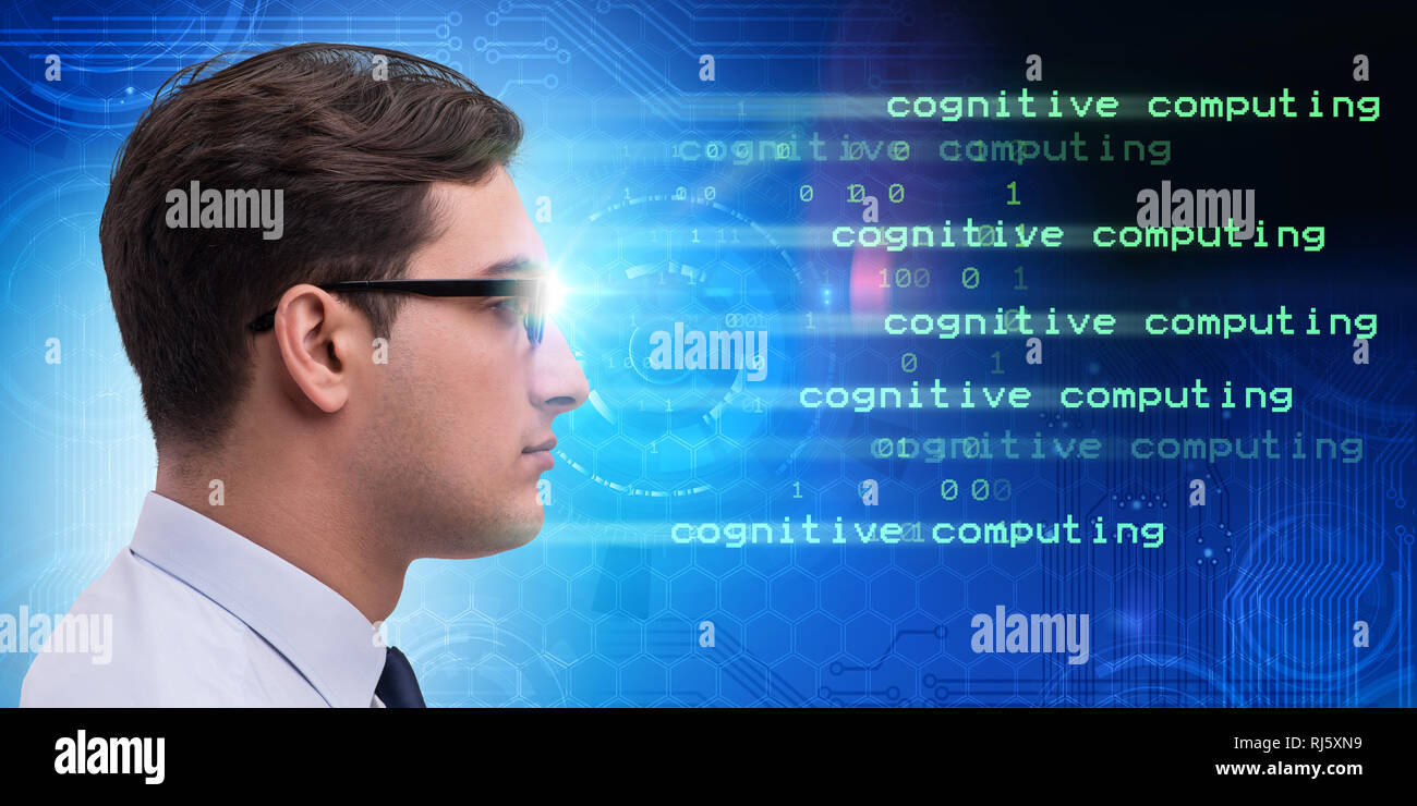 Cognitive computing and machine learning concept Stock Photo - Alamy