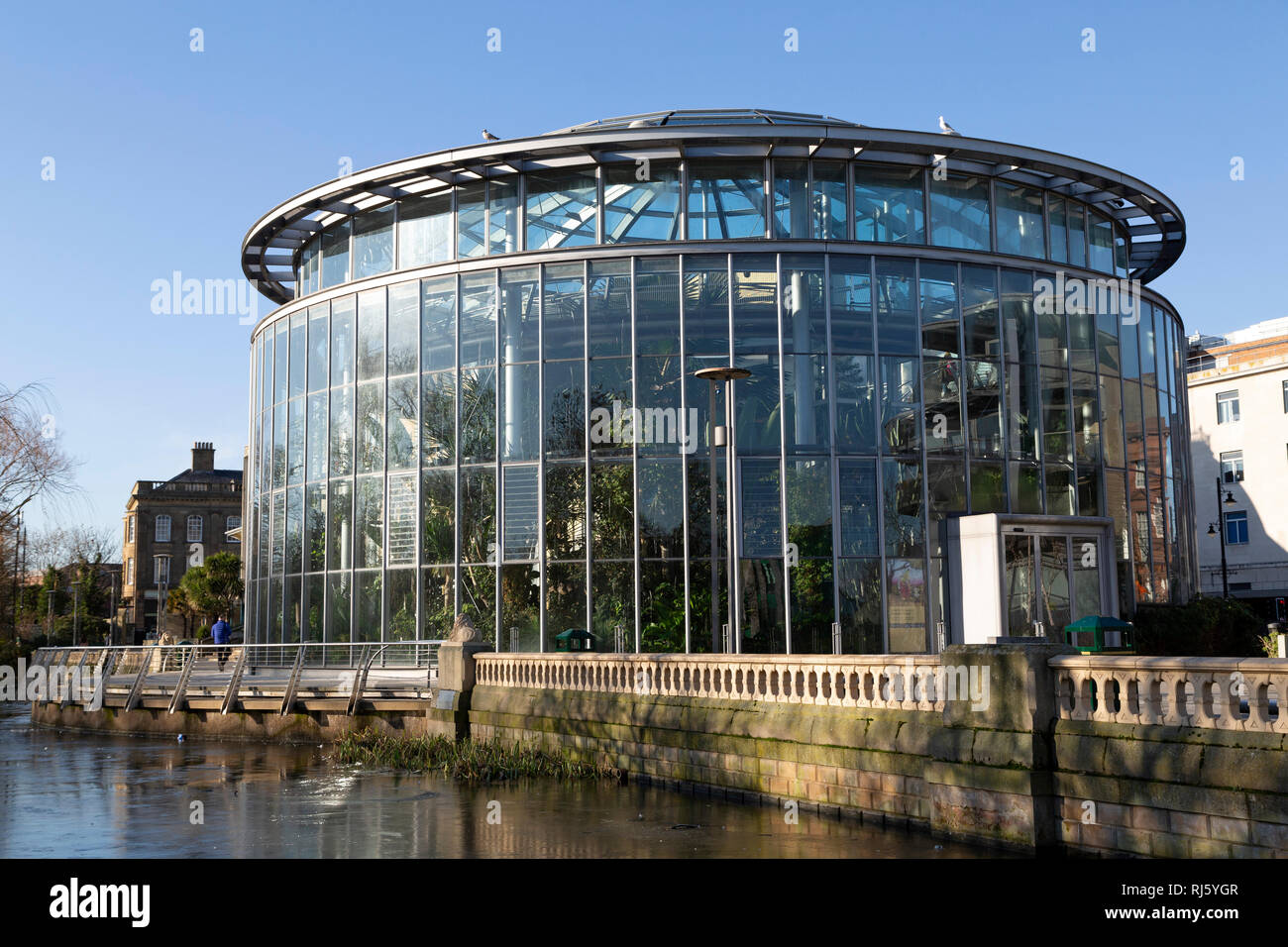 Sunderland Museum and Winter Gardens in Sunderland, England. The ...