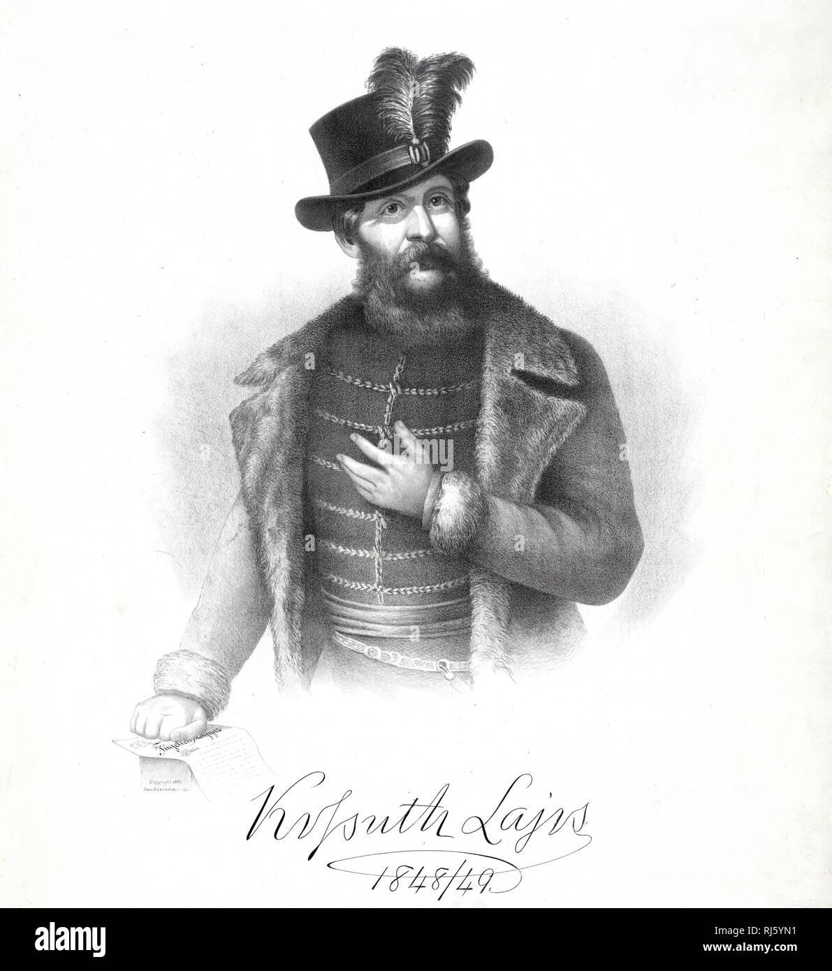 Kossuth (created/published 1894 Stock Photo - Alamy