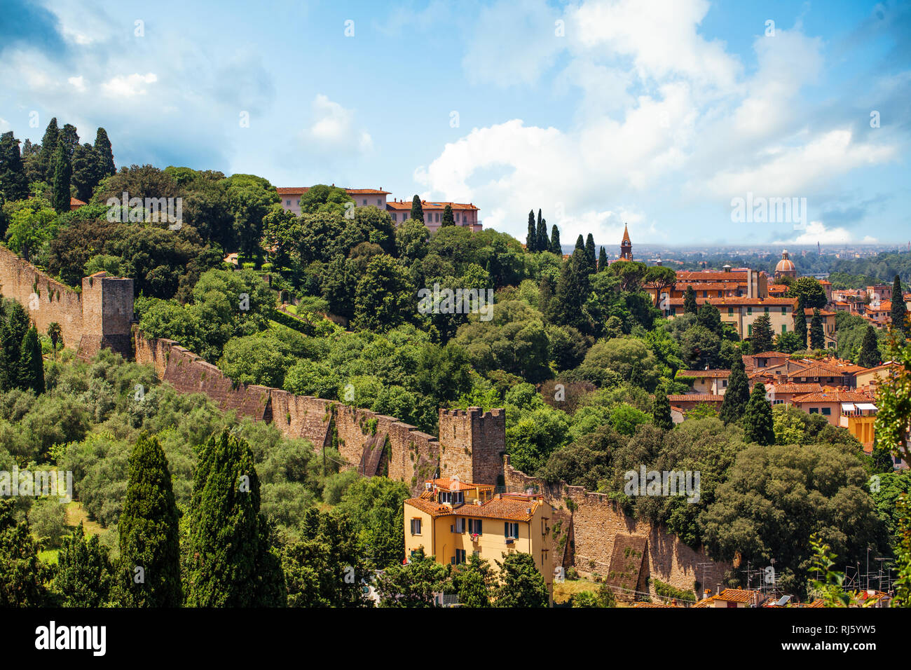 Cityscape skyline of Firenze, Italy. Florence landmarks Stock Photo - Alamy
