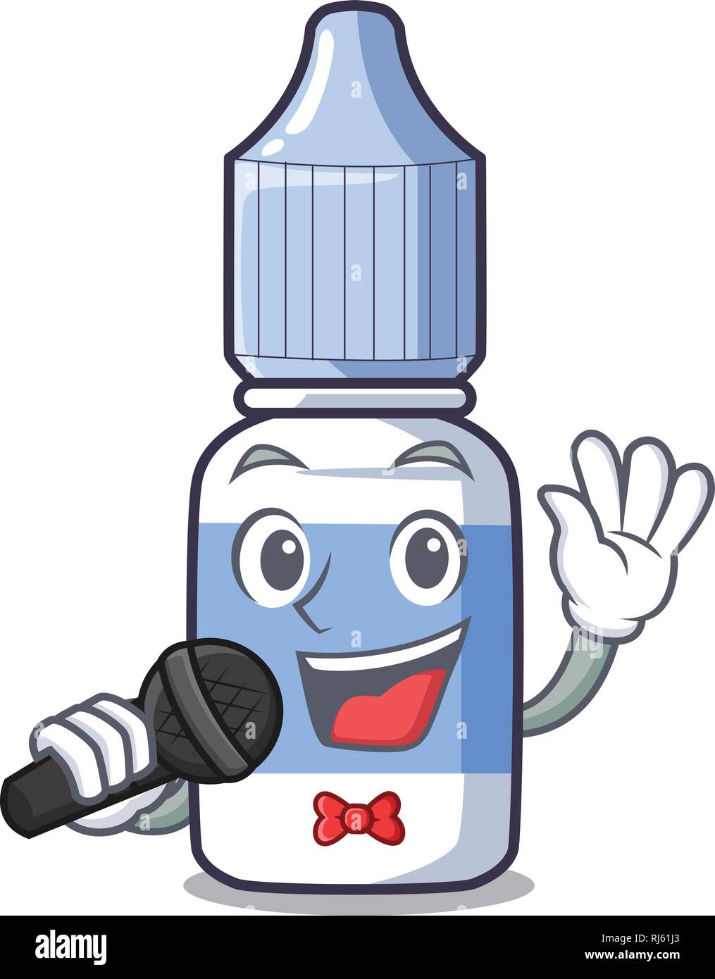 Singing cartoon eye drops on drug rack Stock Vector Image & Art - Alamy