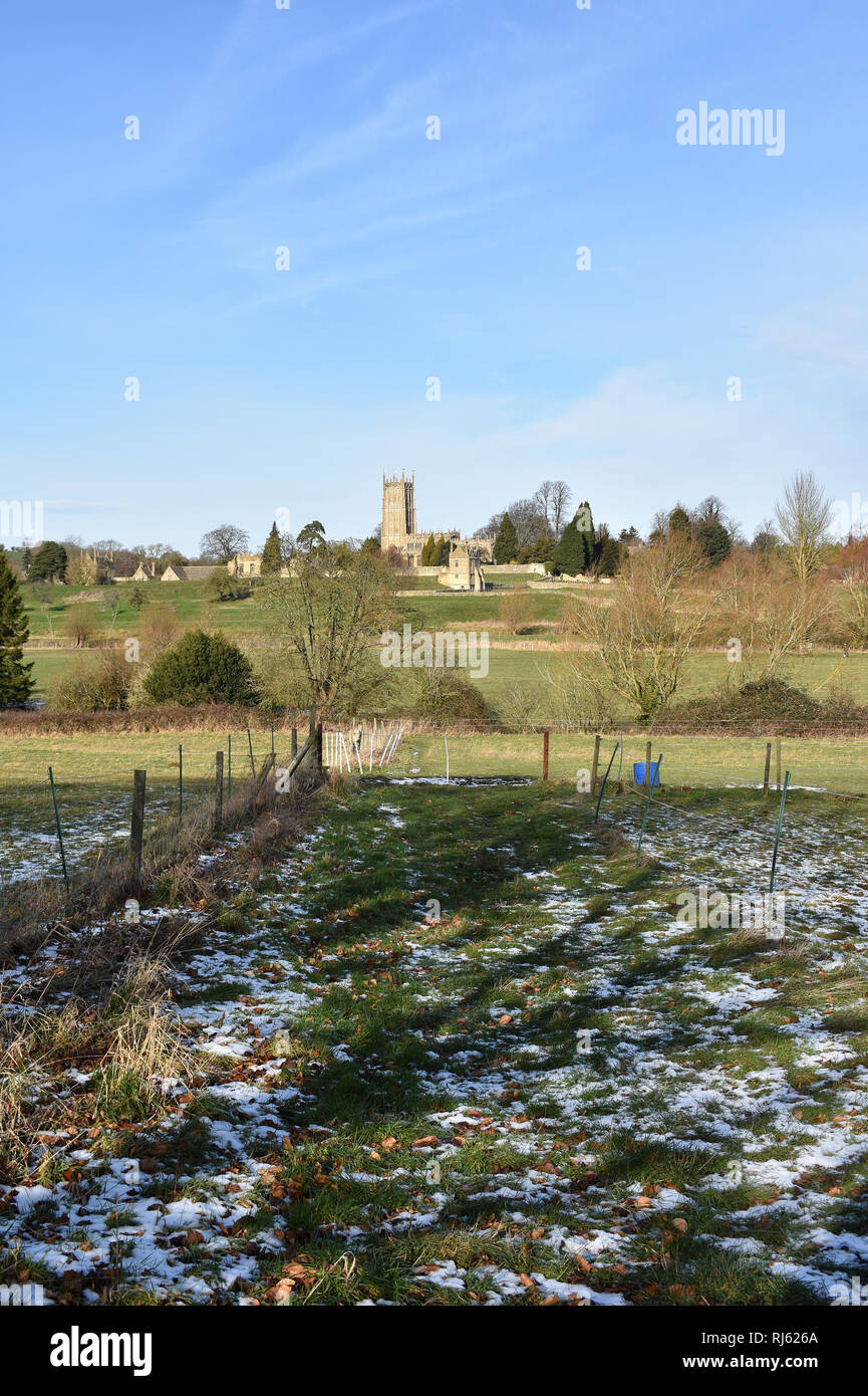 Heart of England Way Walking path from Broad Campden to Chipping ...