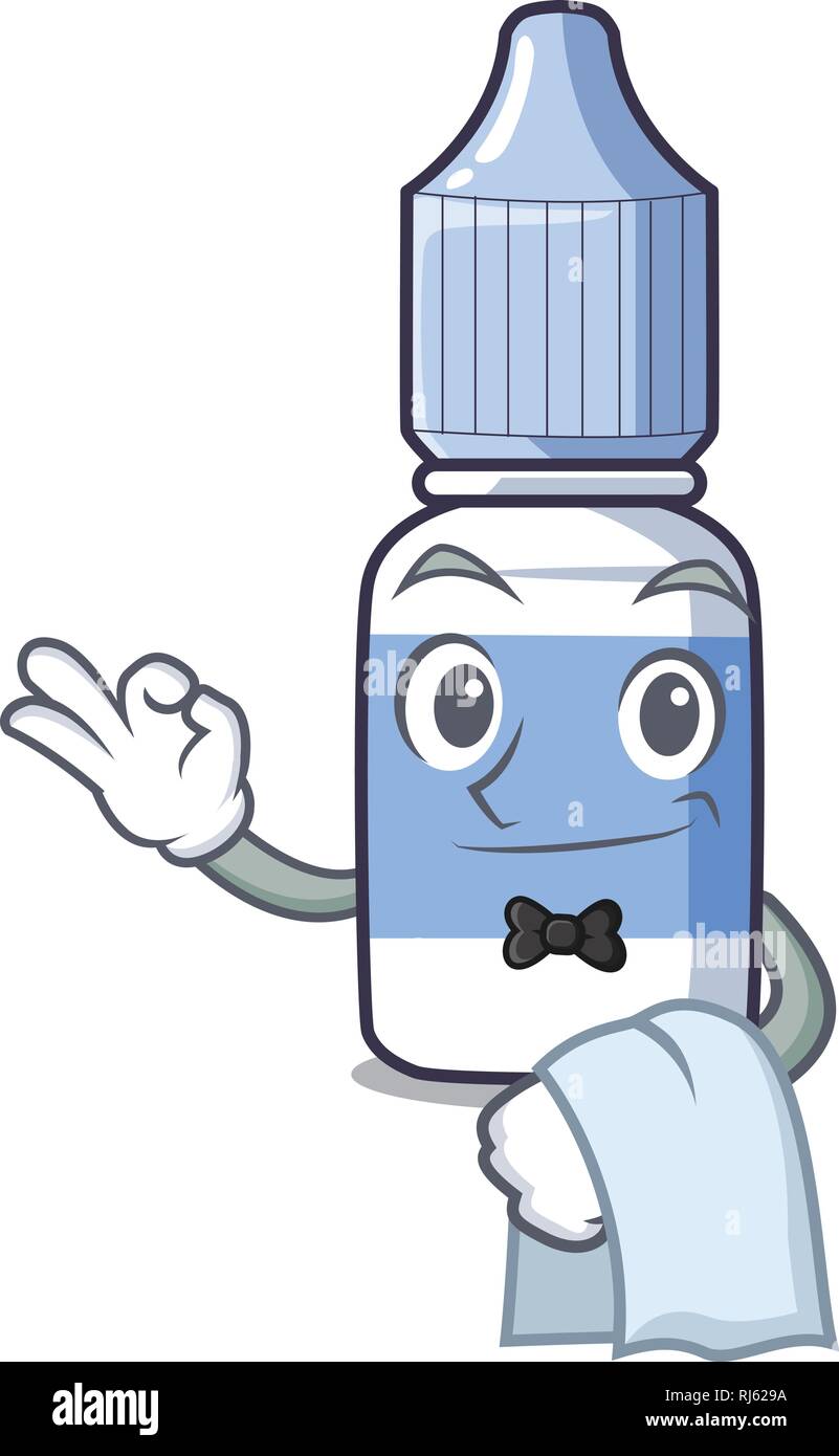 Bottle eye drops icon cartoon hi-res stock photography and images - Alamy
