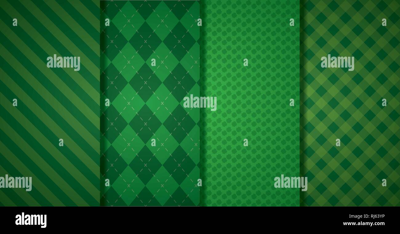 green banners checkered texture Stock Vector Image & Art - Alamy