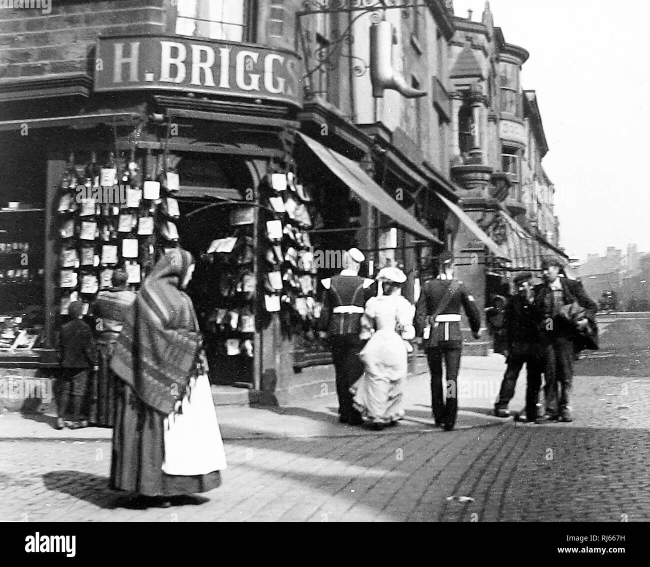 St James Street, Burnley Stock Photo - Alamy