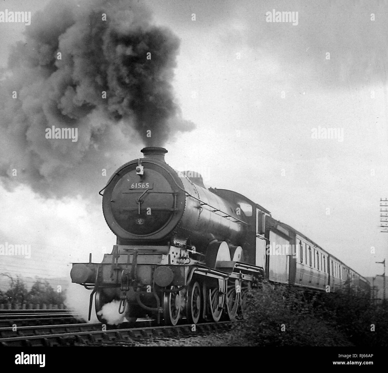 Steam locomotive No 61515 Stock Photo - Alamy