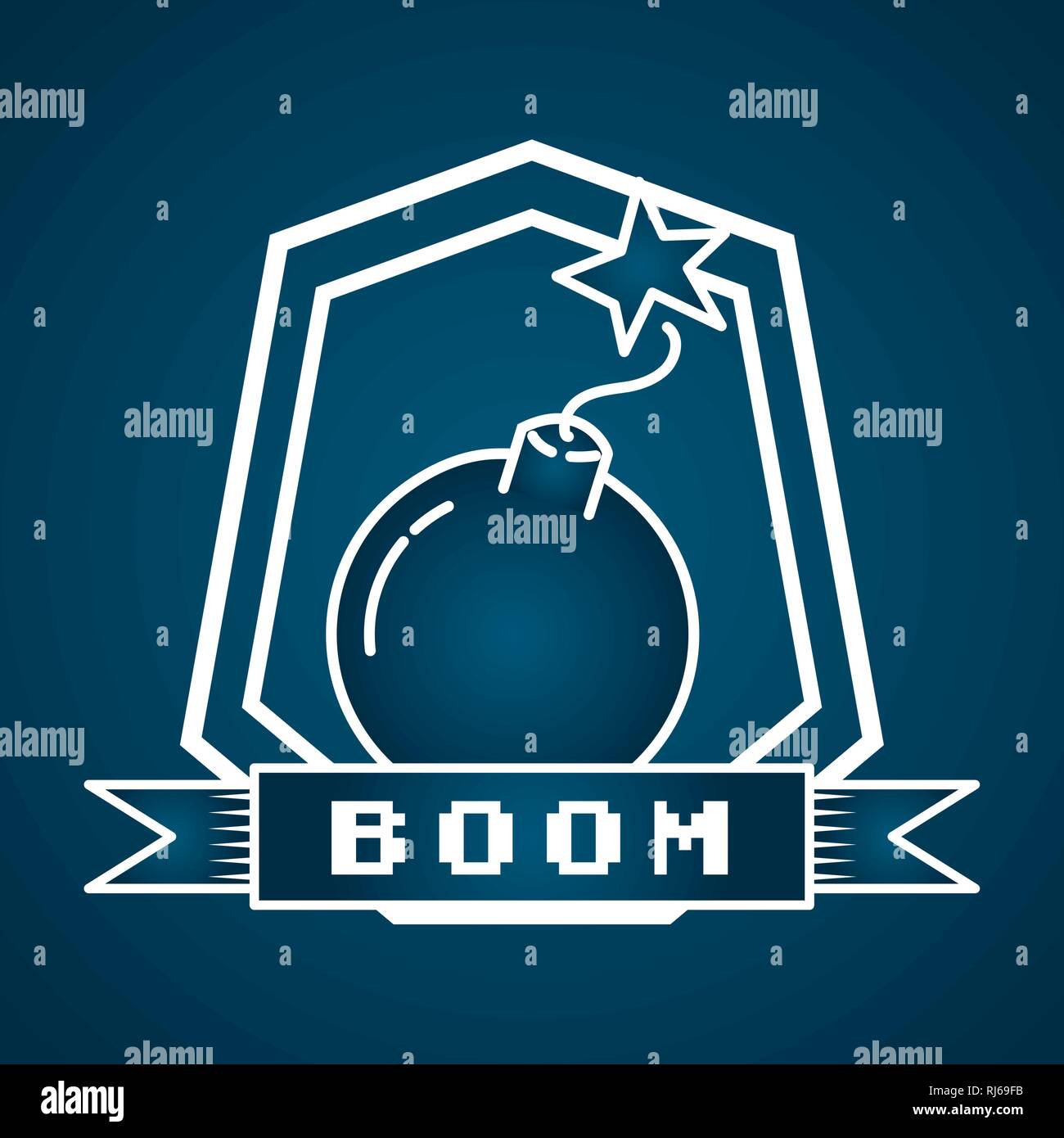 comic boom cartoon Stock Vector Image & Art - Alamy