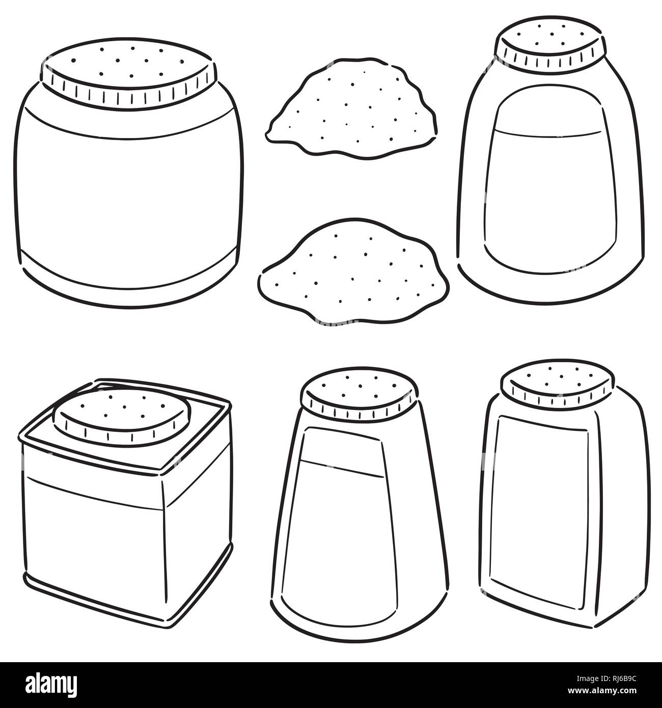 vector set of body powder Stock Vector Image & Art - Alamy