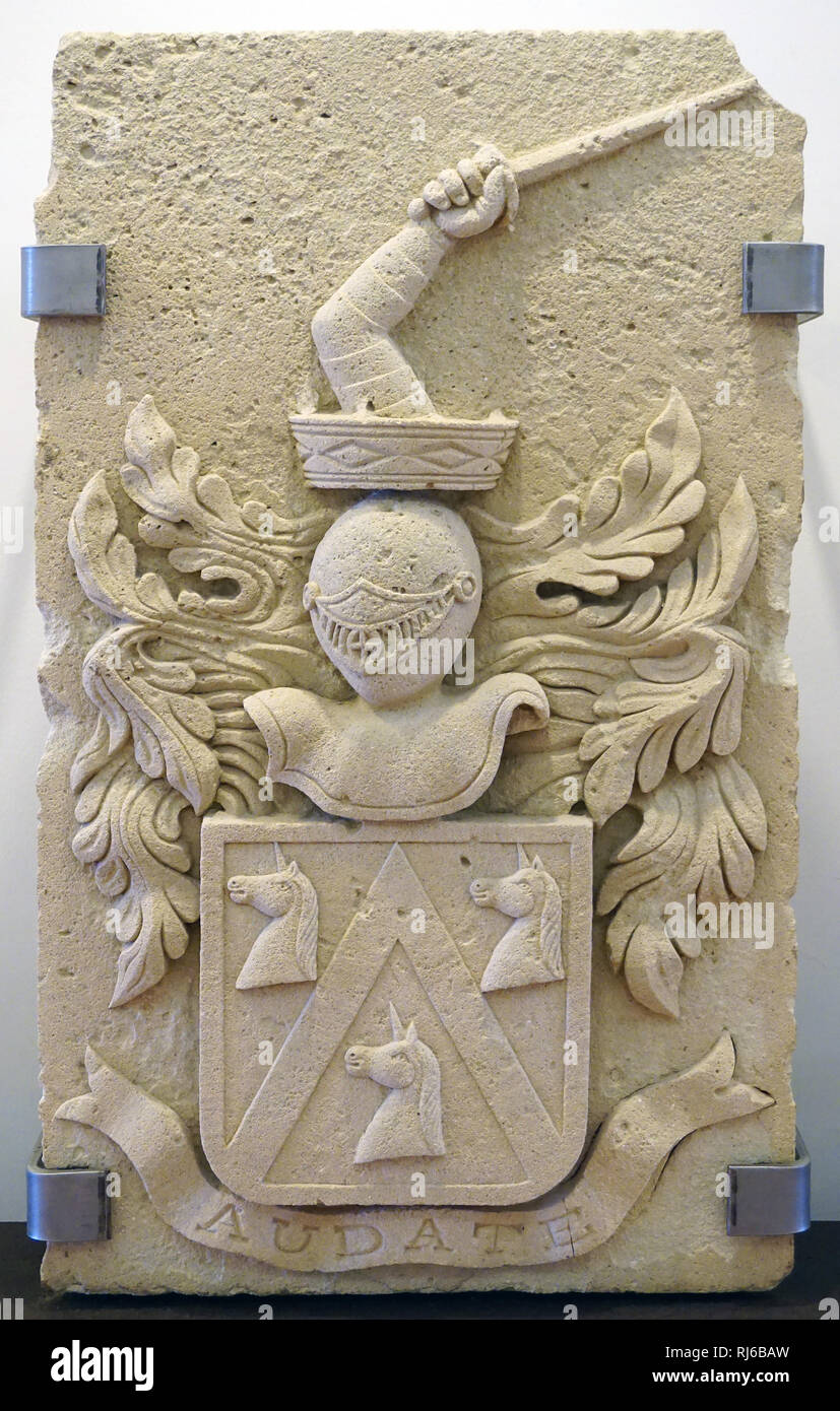 Shelly family coat of arms hi-res stock photography and images - Alamy