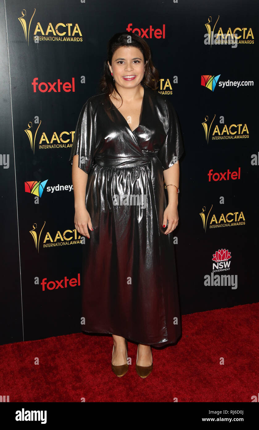 8th AACTA International Awards - Arrivals Featuring: Gabriela Rodriguez ...
