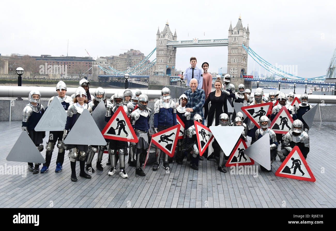 Louis Ashbourne Serkis, Rhianna Dorriss, Sir Patrick Stewart, Rebecca ...