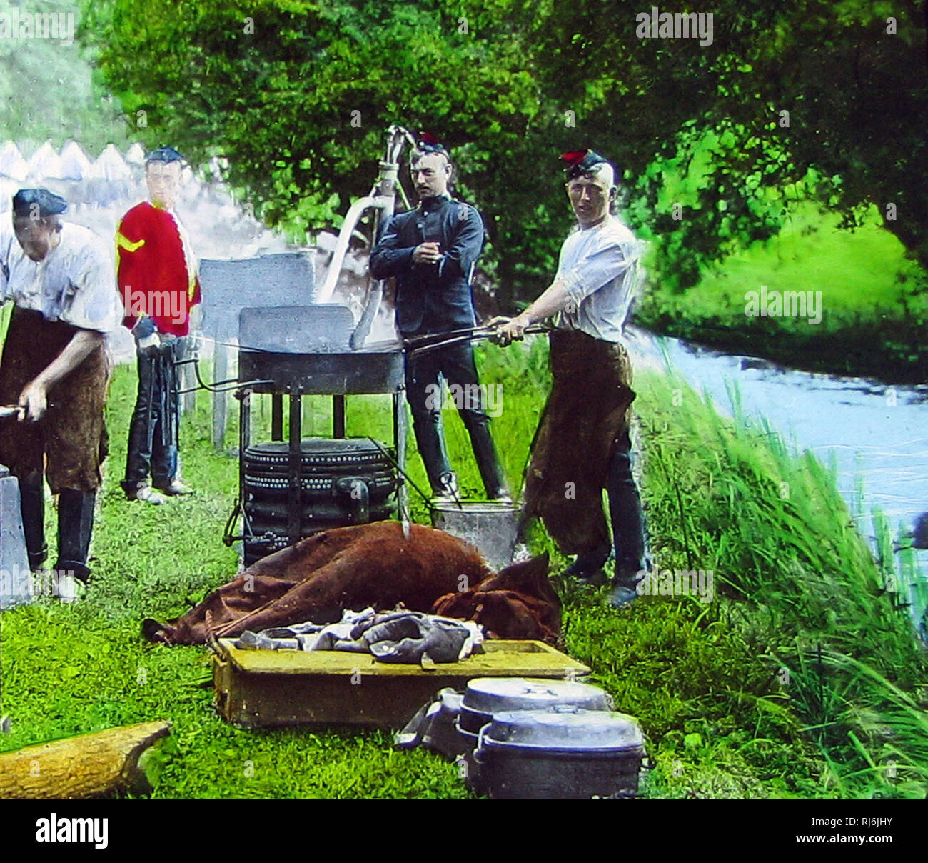 Army blacksmith hi-res stock photography and images - Alamy