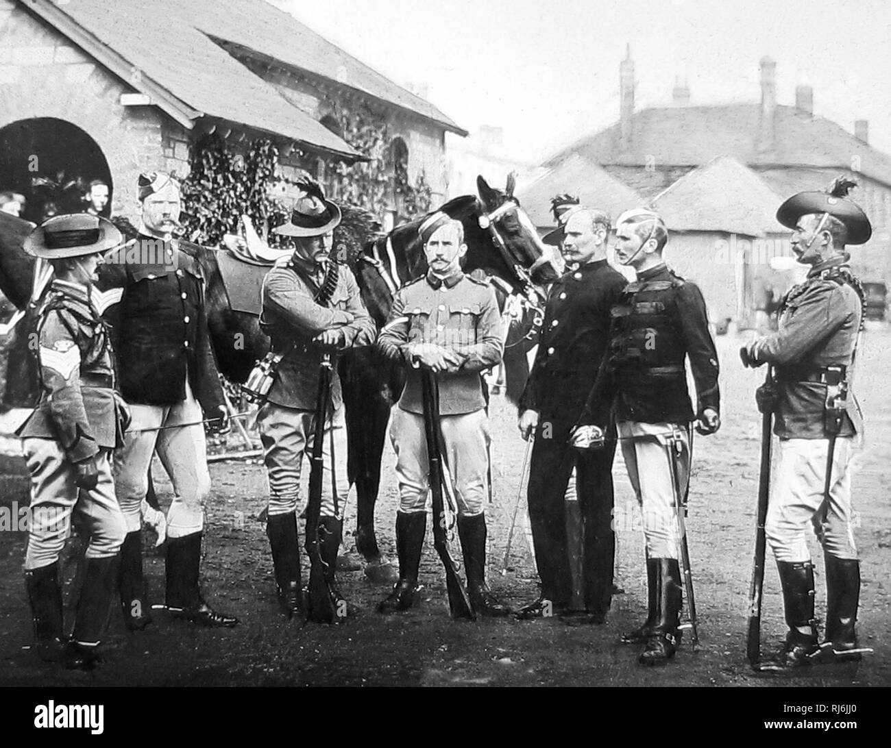 Victorian mounted rifles hi-res stock photography and images - Alamy