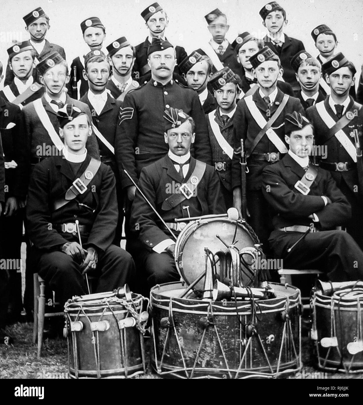 Boys brigade Black and White Stock Photos & Images - Alamy
