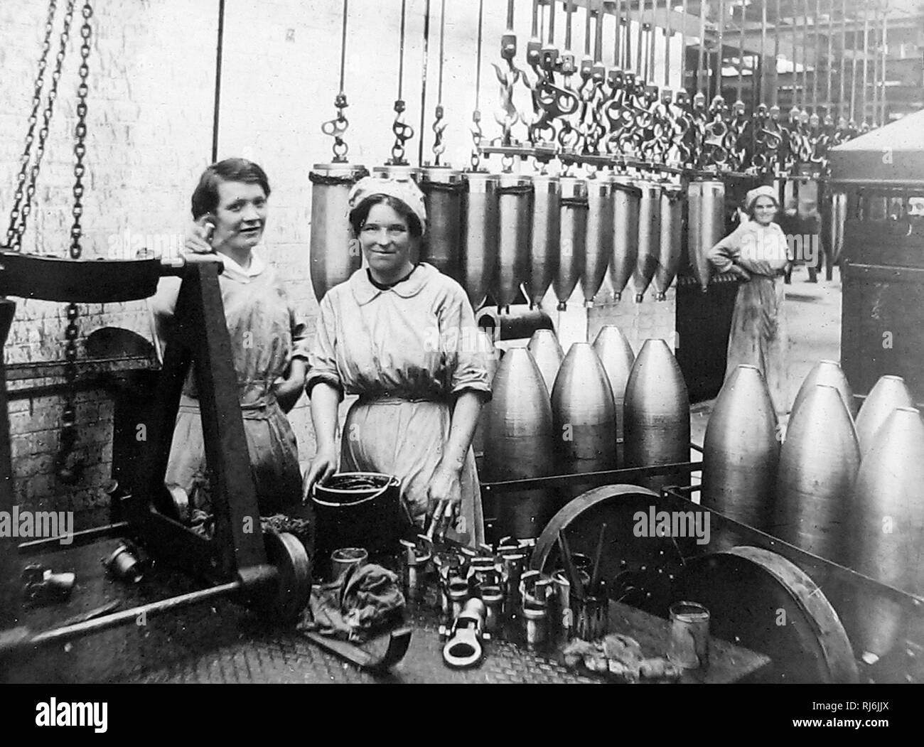 WW1 Munitions factory Stock Photo - Alamy