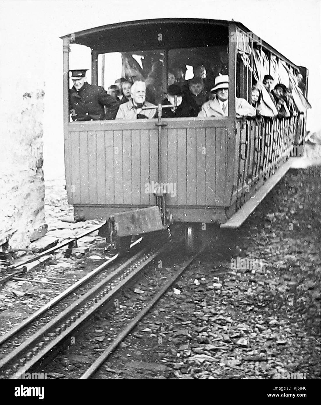Snowdon Mountain Railway Stock Photo - Alamy
