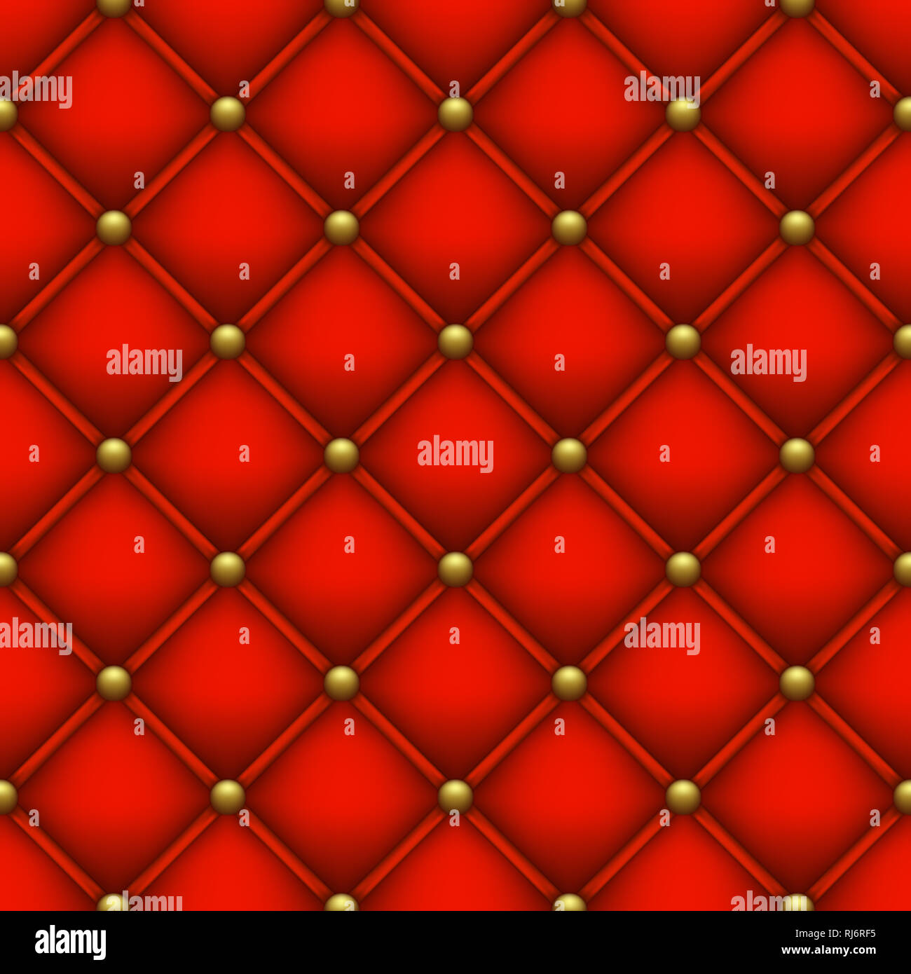 Red background from quilted fabric Stock Photo - Alamy
