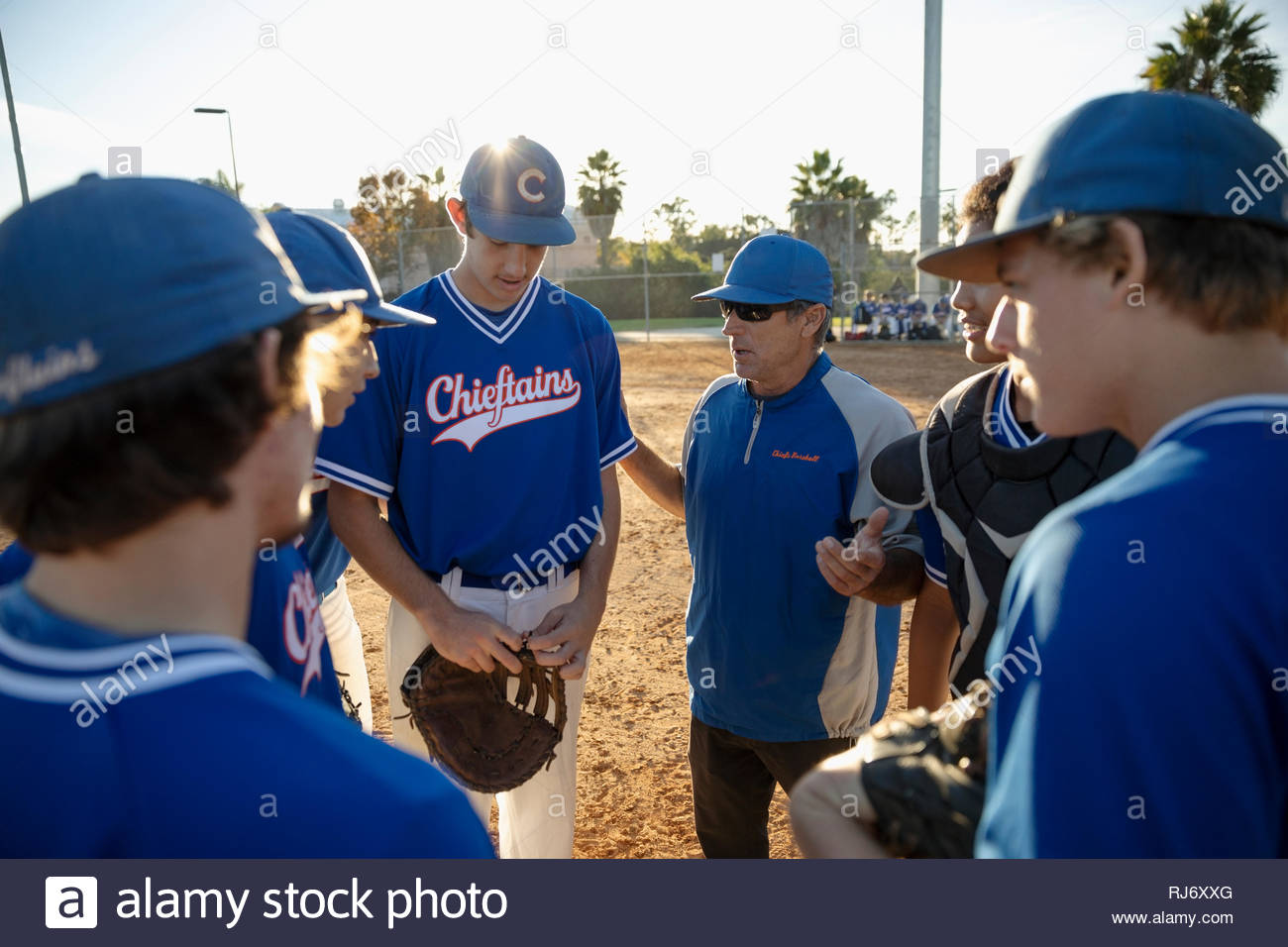 Baseball player in blue uniform hi-res stock photography and images - Alamy