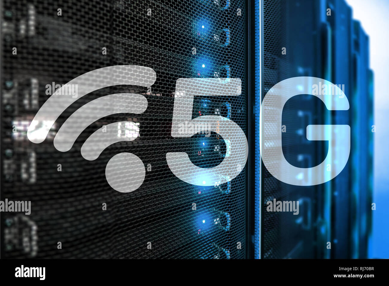 5G Fast Wireless internet connection Communication Mobile Technology ...