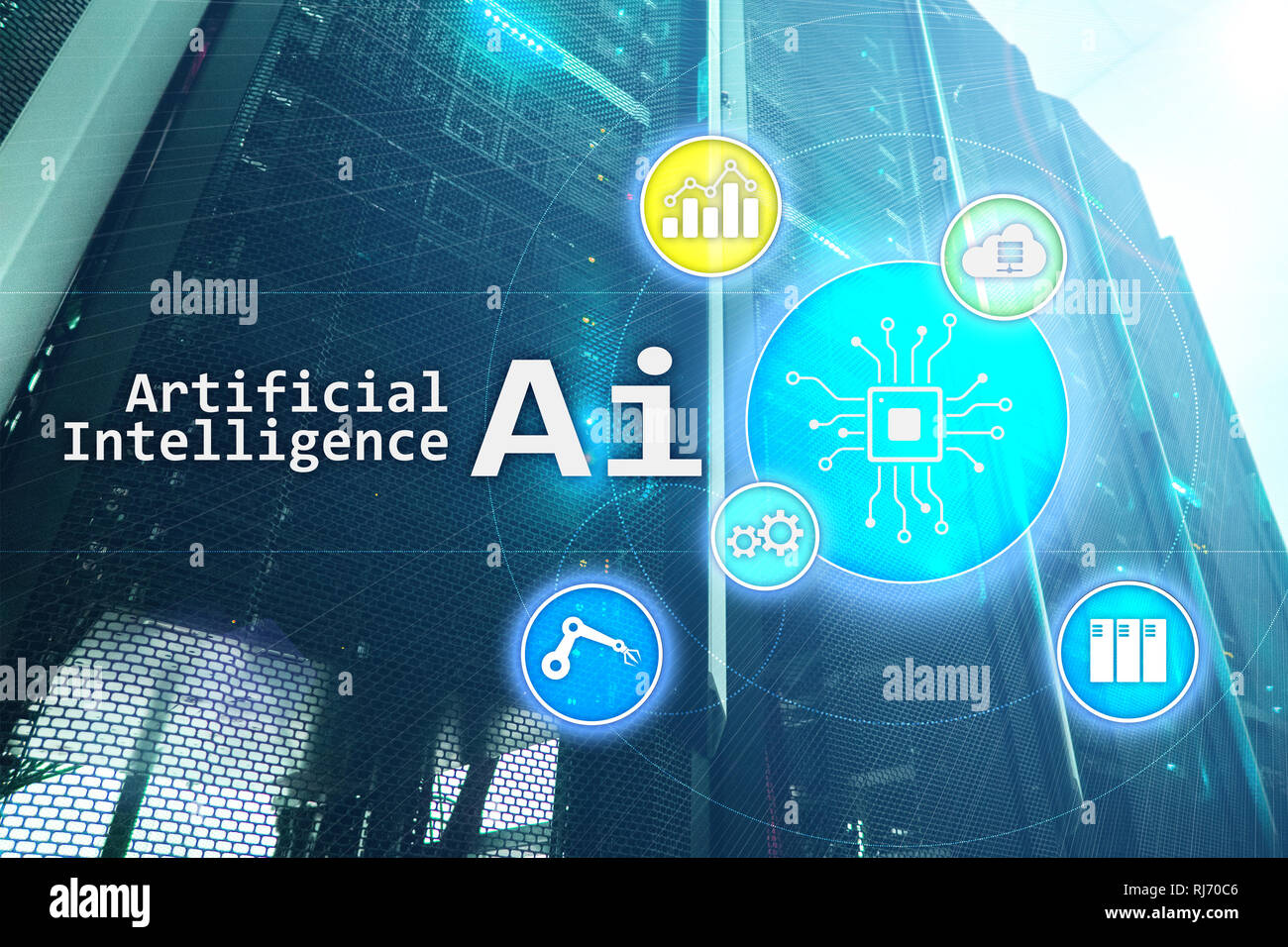 AI, Artificial intelligence, automation and modern information ...