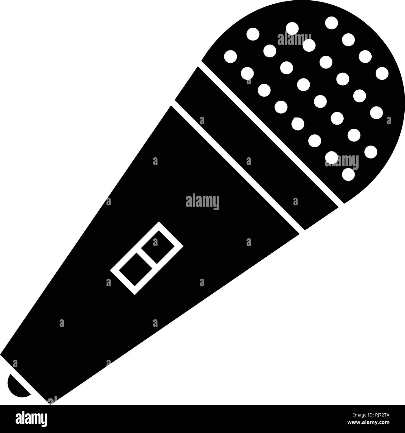 Tv mic sign Black and White Stock Photos & Images - Alamy