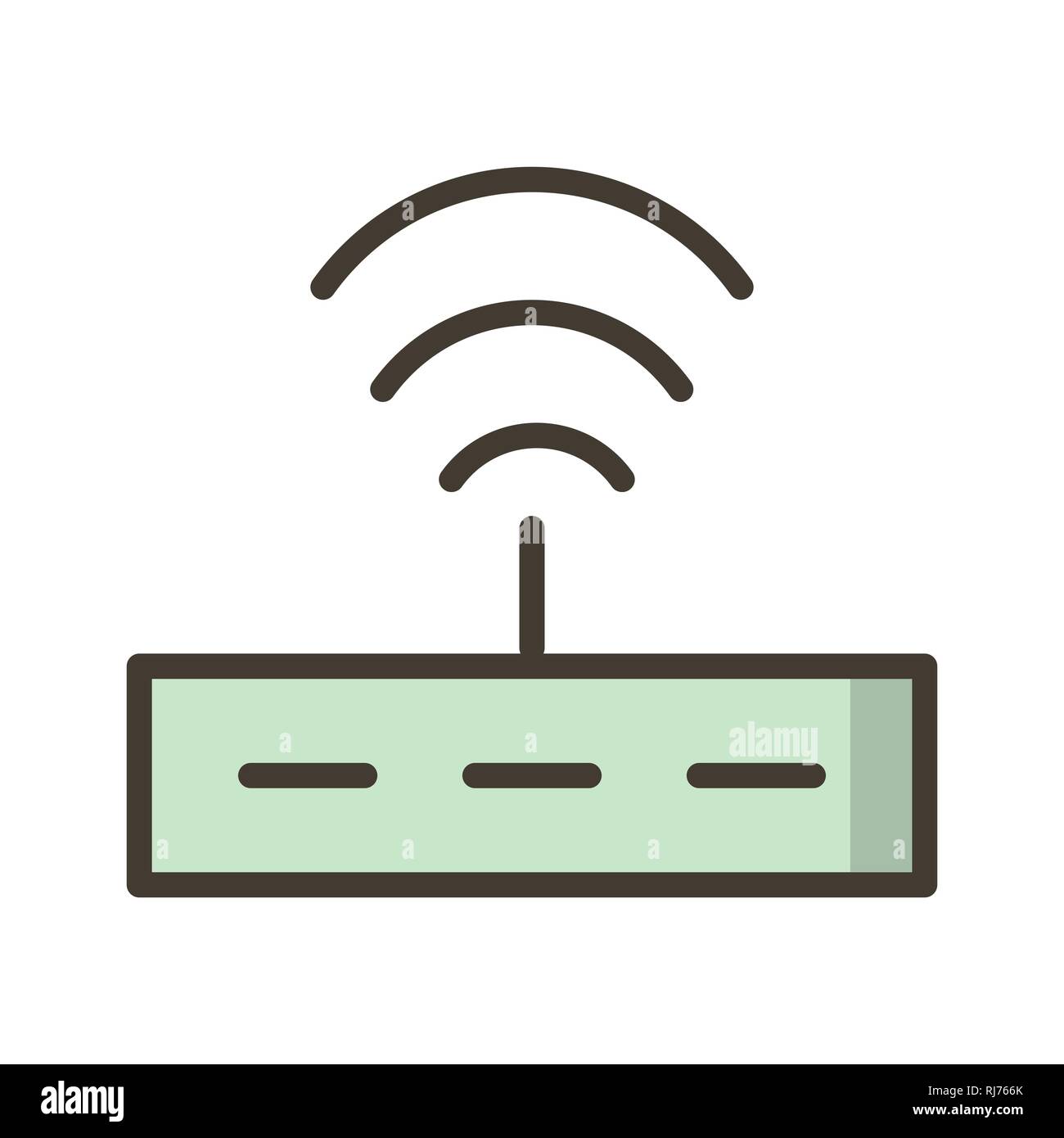 Router management Cut Out Stock Images & Pictures - Alamy