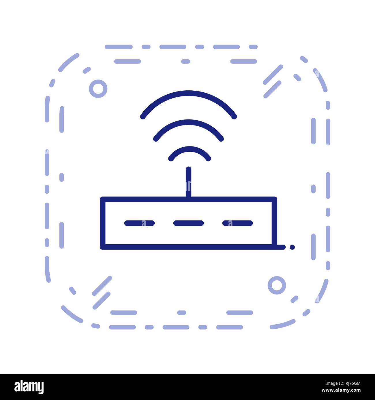 Router management Cut Out Stock Images & Pictures - Alamy