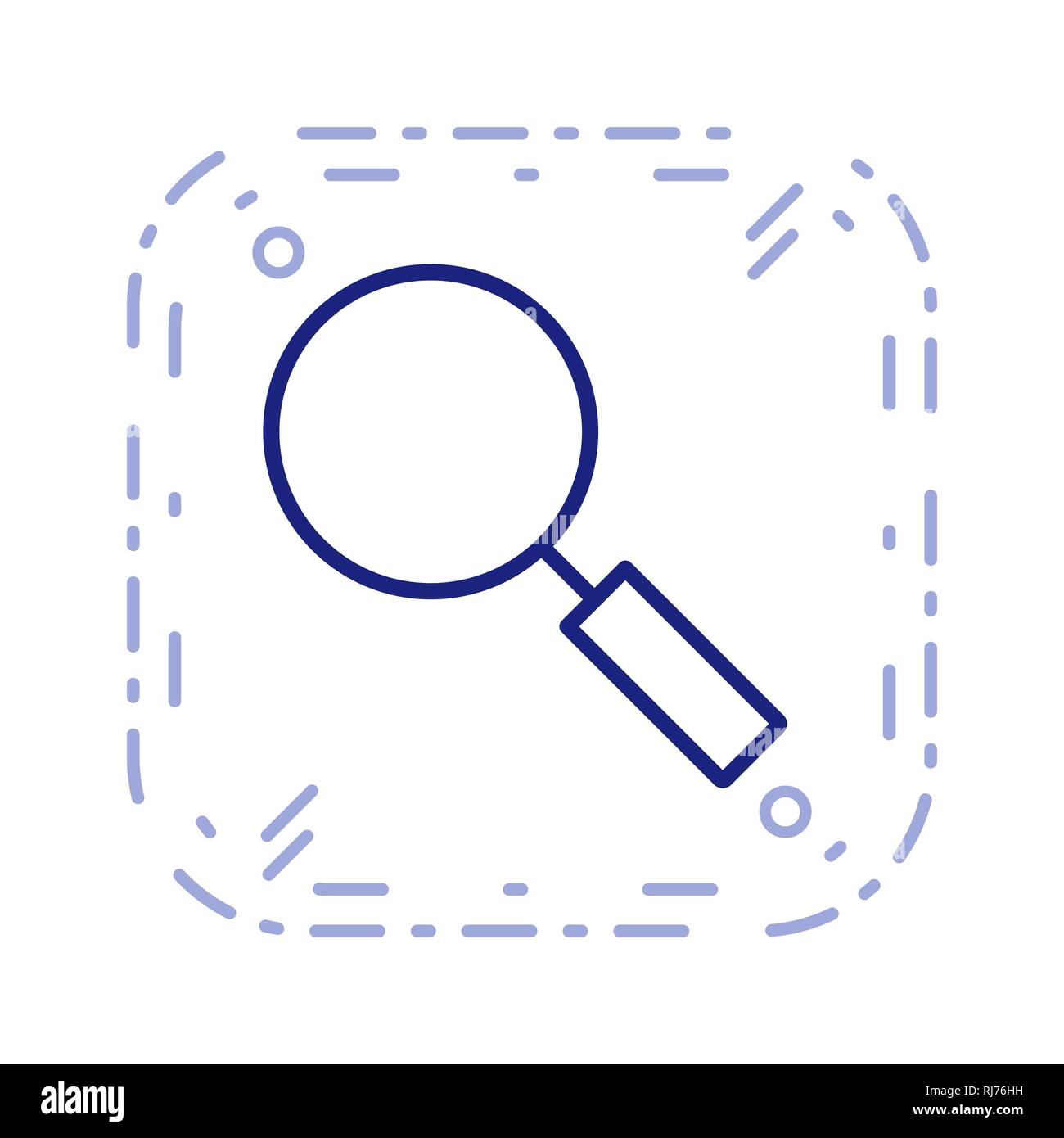 Vector Search Icon Stock Photo - Alamy