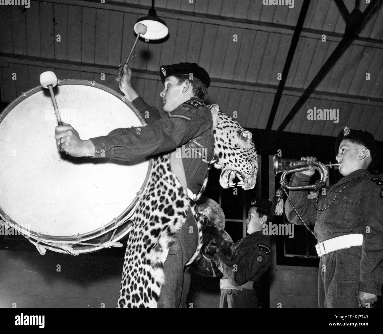 Army cadet band Black and White Stock Photos & Images - Alamy