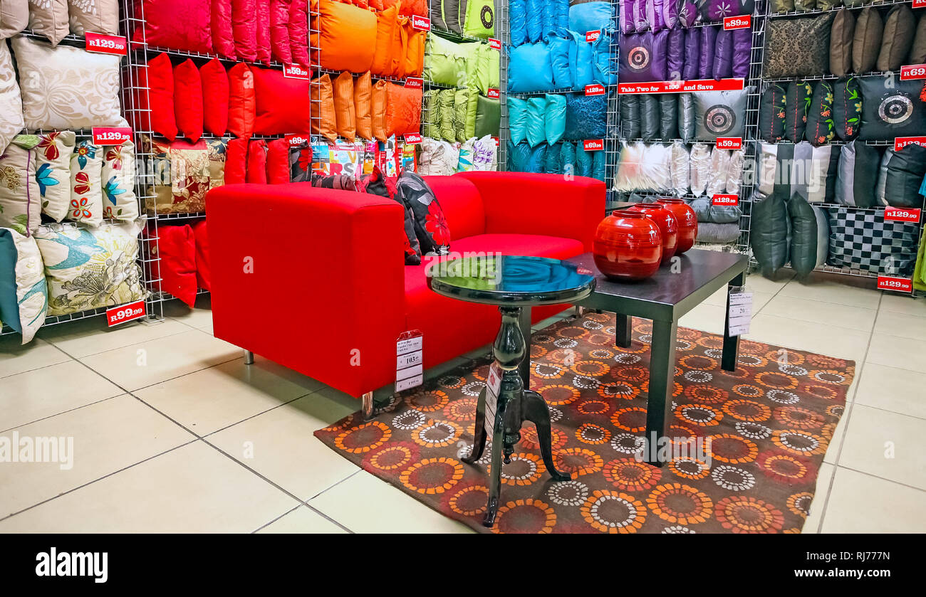 Johannesburg, South Africa - July 05 2011: Inside Interior of a Home ...