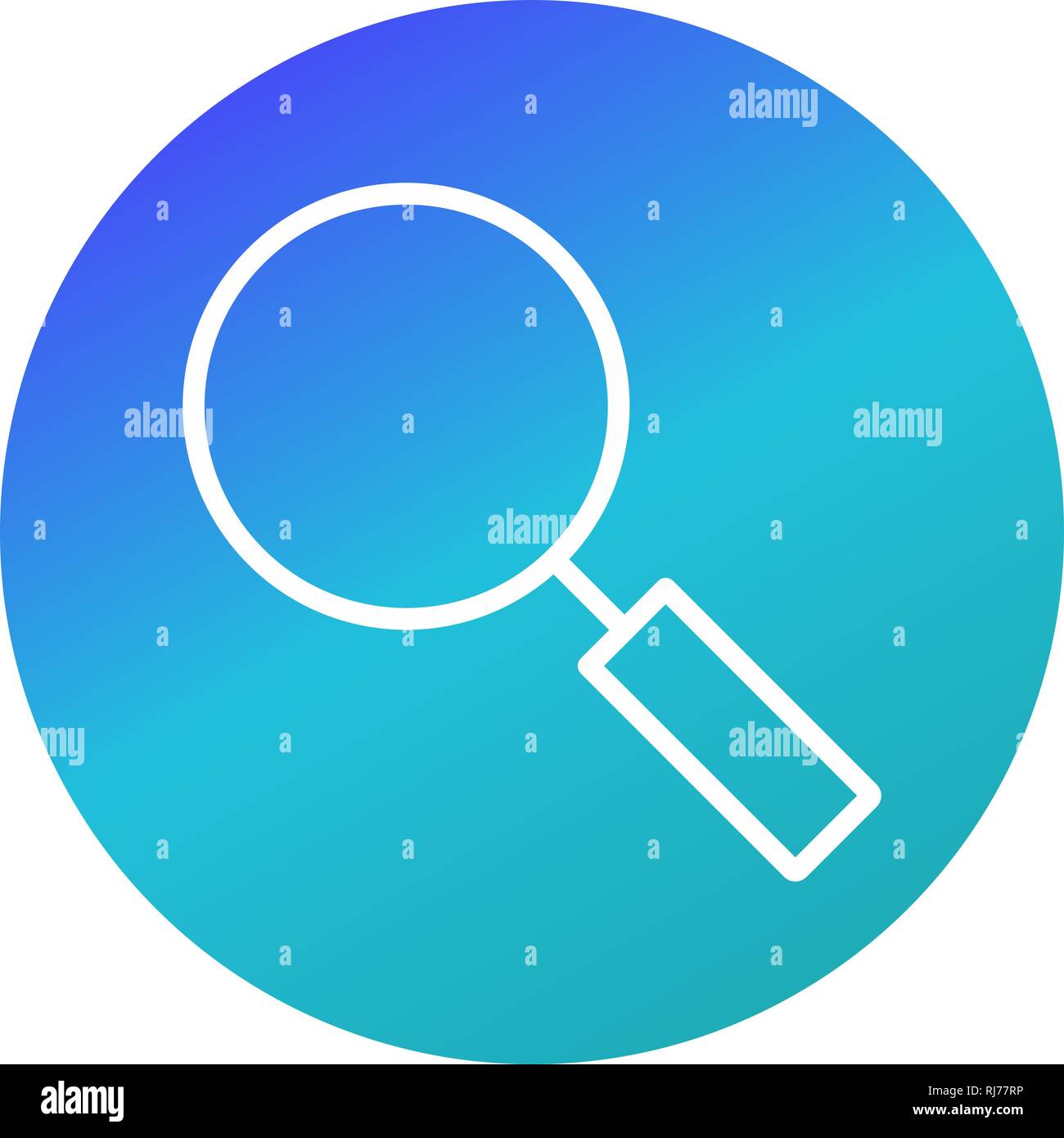 Vector Search Icon Stock Photo - Alamy