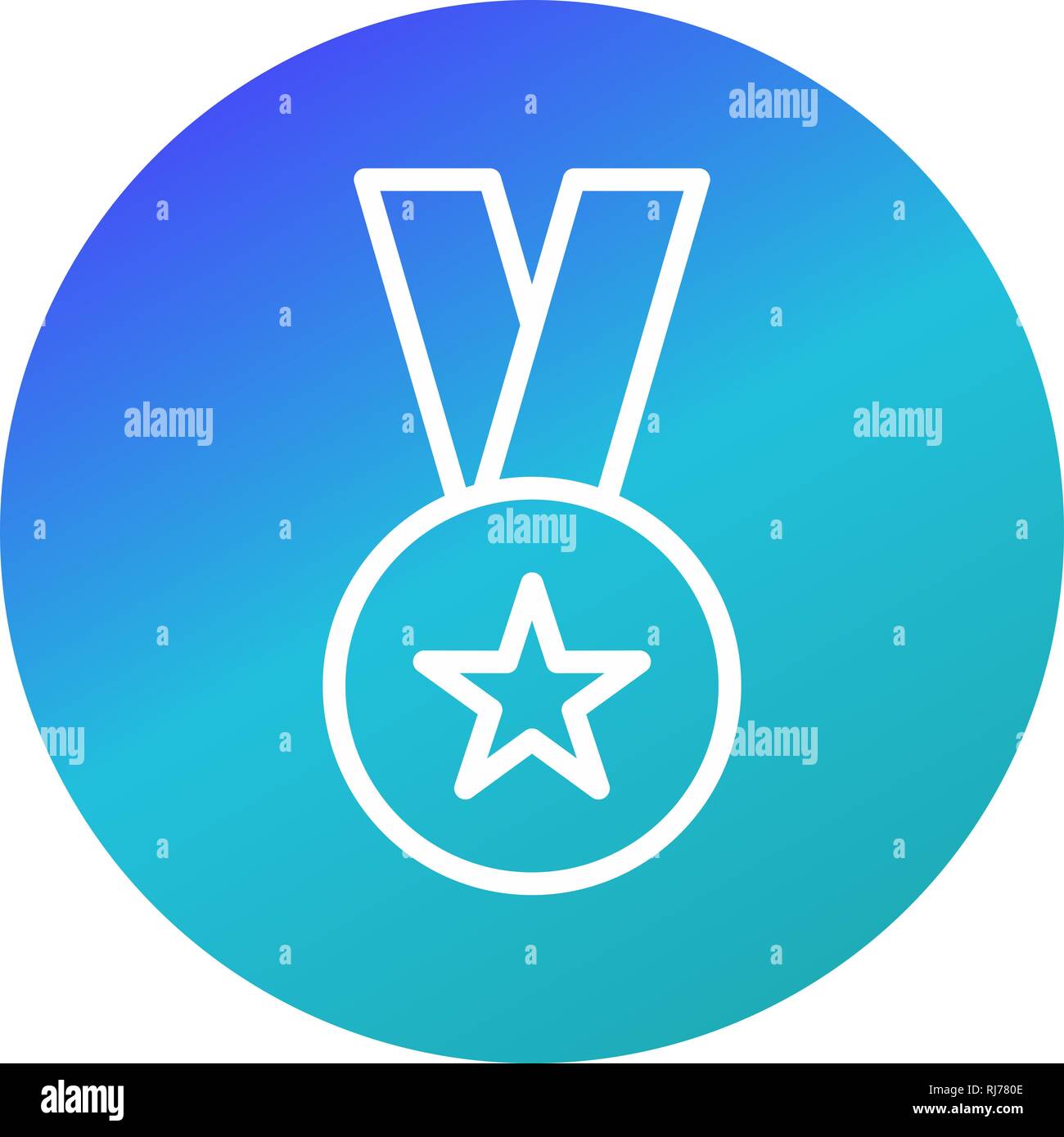 Vector Award Icon Stock Photo - Alamy