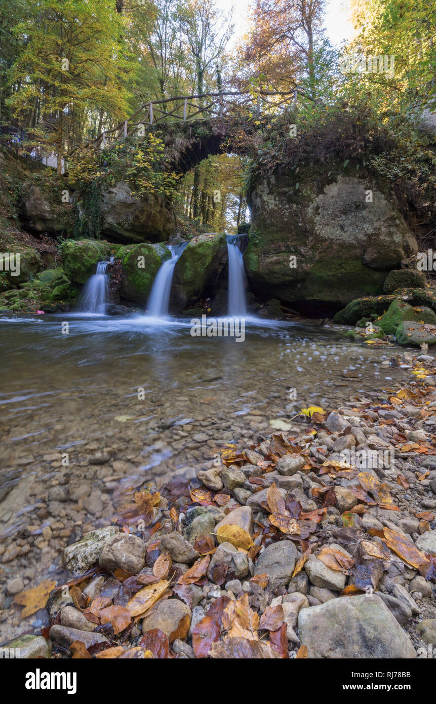 Mullerthal waterfall hi-res stock photography and images - Alamy