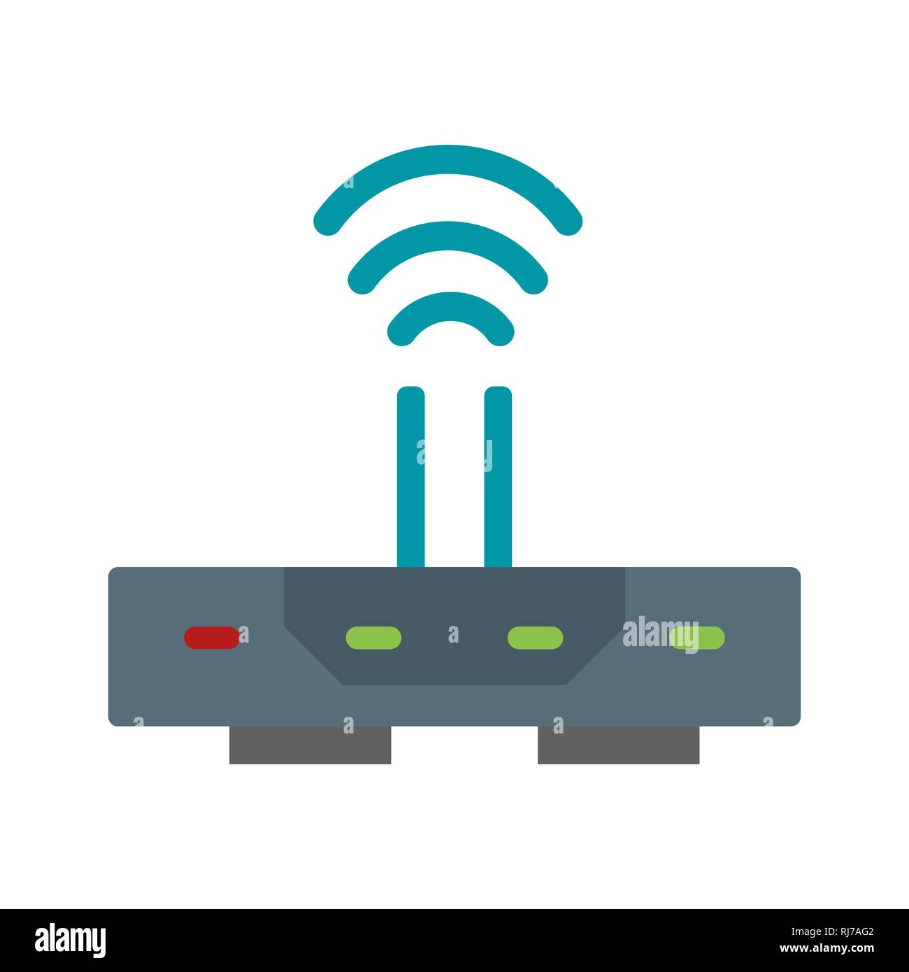 Vector Router Icon Stock Photo - Alamy