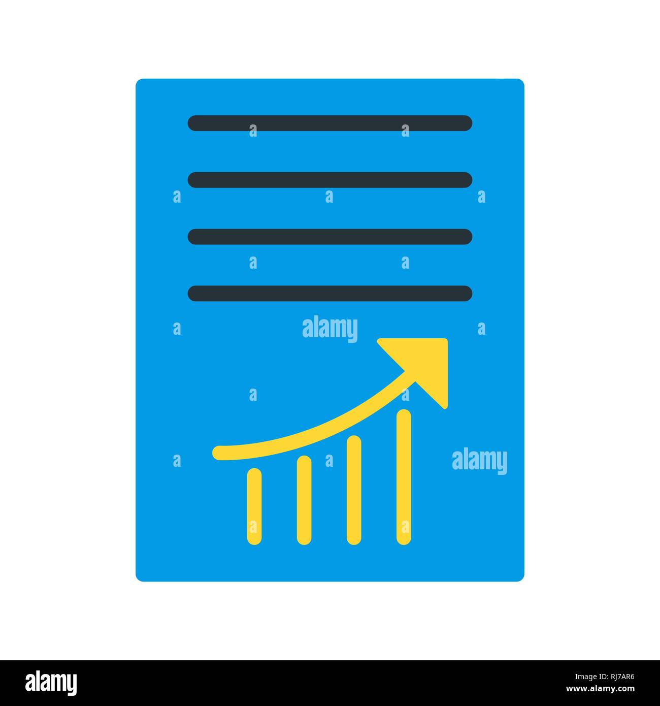 Vector Article Marketing Icon Stock Photo - Alamy