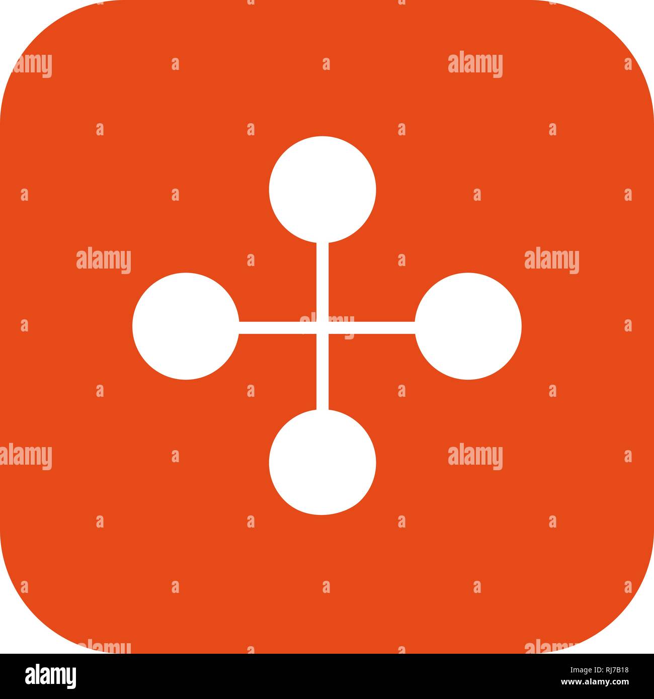 Vector Link Building Icon Stock Photo - Alamy