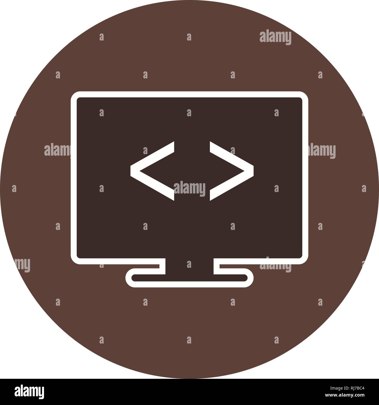 Vector Code optimization Icon Stock Photo - Alamy